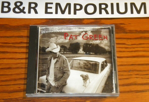 Pat Green 2-CD Lot - Carry On (2001 Promo Single) + Cannonball (2006 ...