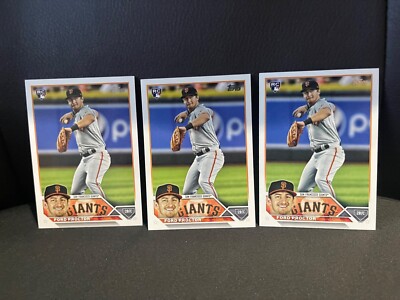 (3) 2023 Topps Ford Proctor RC #472 San Francisco Giants | eBay