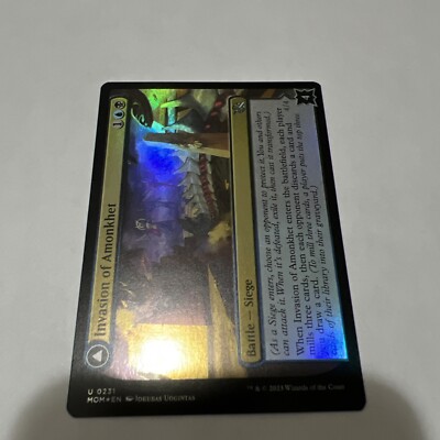 MTG Magic: The Gathering FOIL Invasion of Amonkhet MOM NM! | eBay