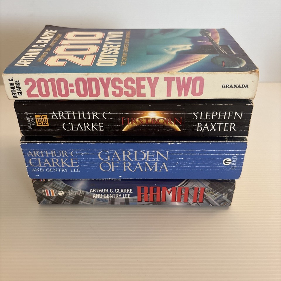 Arthur C Clarke Book Bundle x4, Rama II, Garden of Rama, 2010 ...