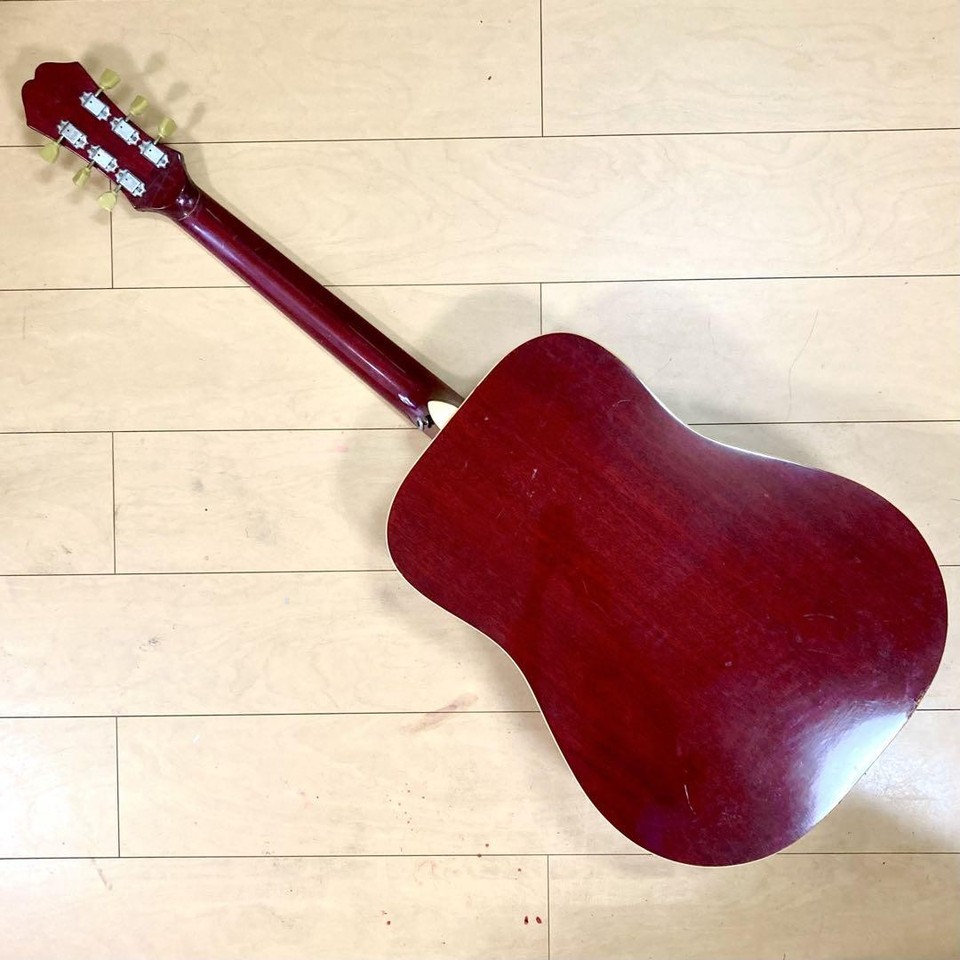 Epiphone Hummingbird Cherry Sunburst Acoustic Guitar Beautiful Sound ...