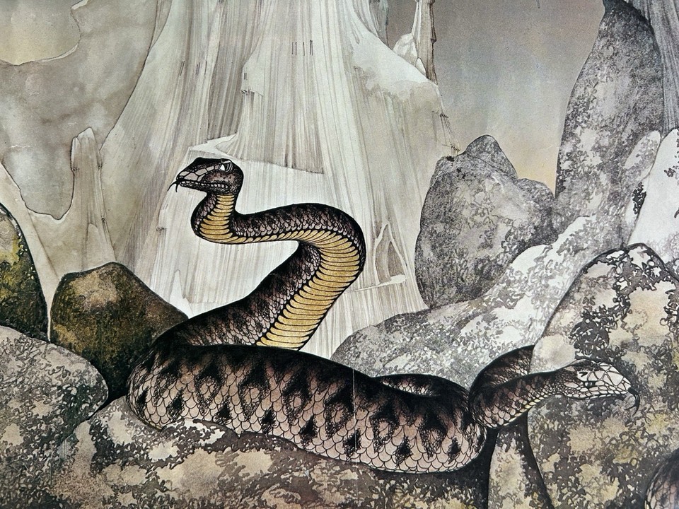 YES Relayer "Gates of Delirium" Album Art Poster 1974 Roger Dean 35 X ...