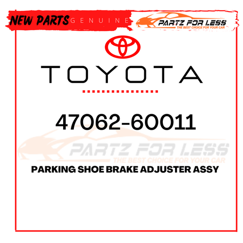 47062-60011 TOYOTA GENUINE PARKING SHOE BRAKE ADJUSTER ASSY 4706260011 ...