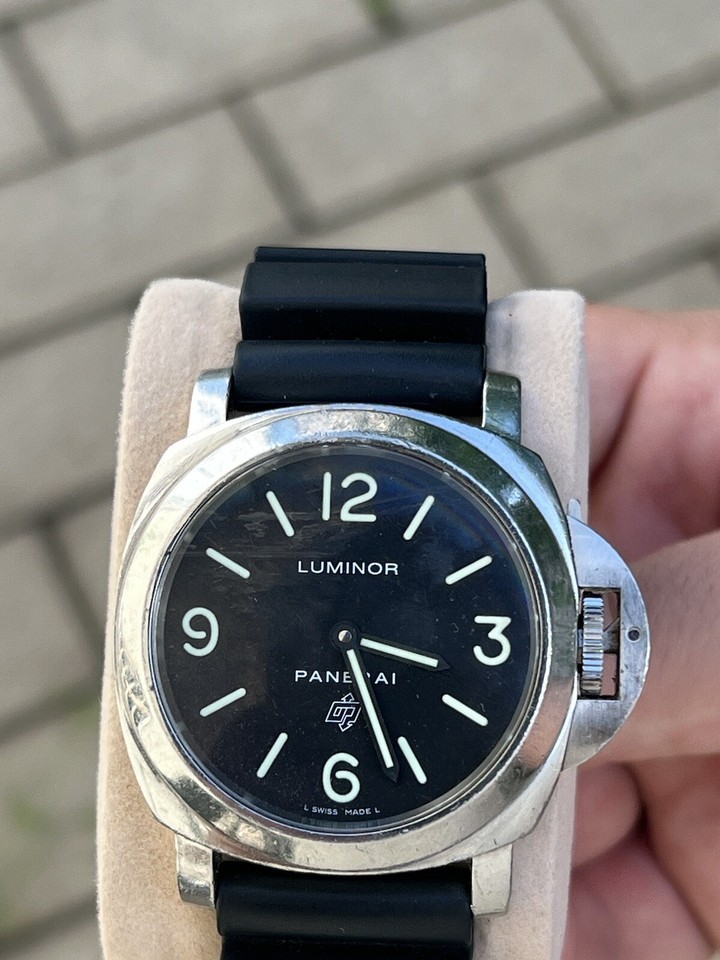 Panerai Luminor Men's Black Dial 44mm Watch - PAM00000 - Watch Only ...