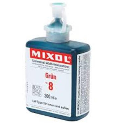Mixol #8 GREEN Universal Tint 200ml Bottle | eBay