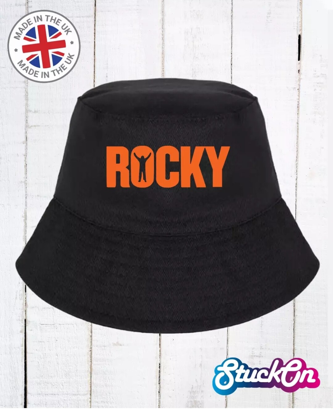 Rocky Balboa, Hat, Bucket, Hero, Legendary, Movie, Fan, Merch, Novelty ...