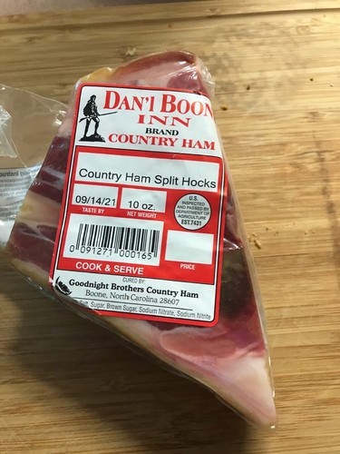 Dan'l Boone Inn Mountain Cured Country Ham Hock 3 packs, Soul Food ...