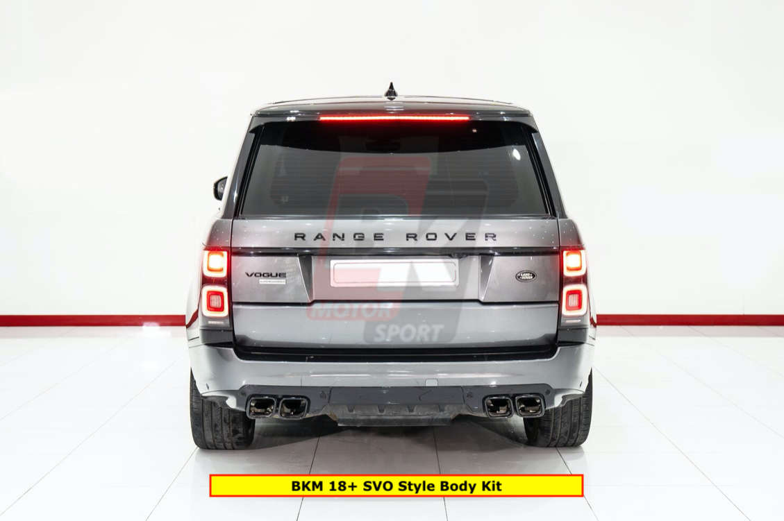 BKM 2018+ Range Rover Full Size L405 SVO Body Kit Front and Rear Bumper ...