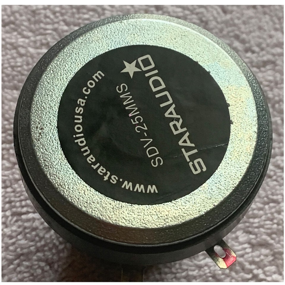 2Pcs 25MM Driver Horn Tweeter Titanium Compression Screw-on for PA ...