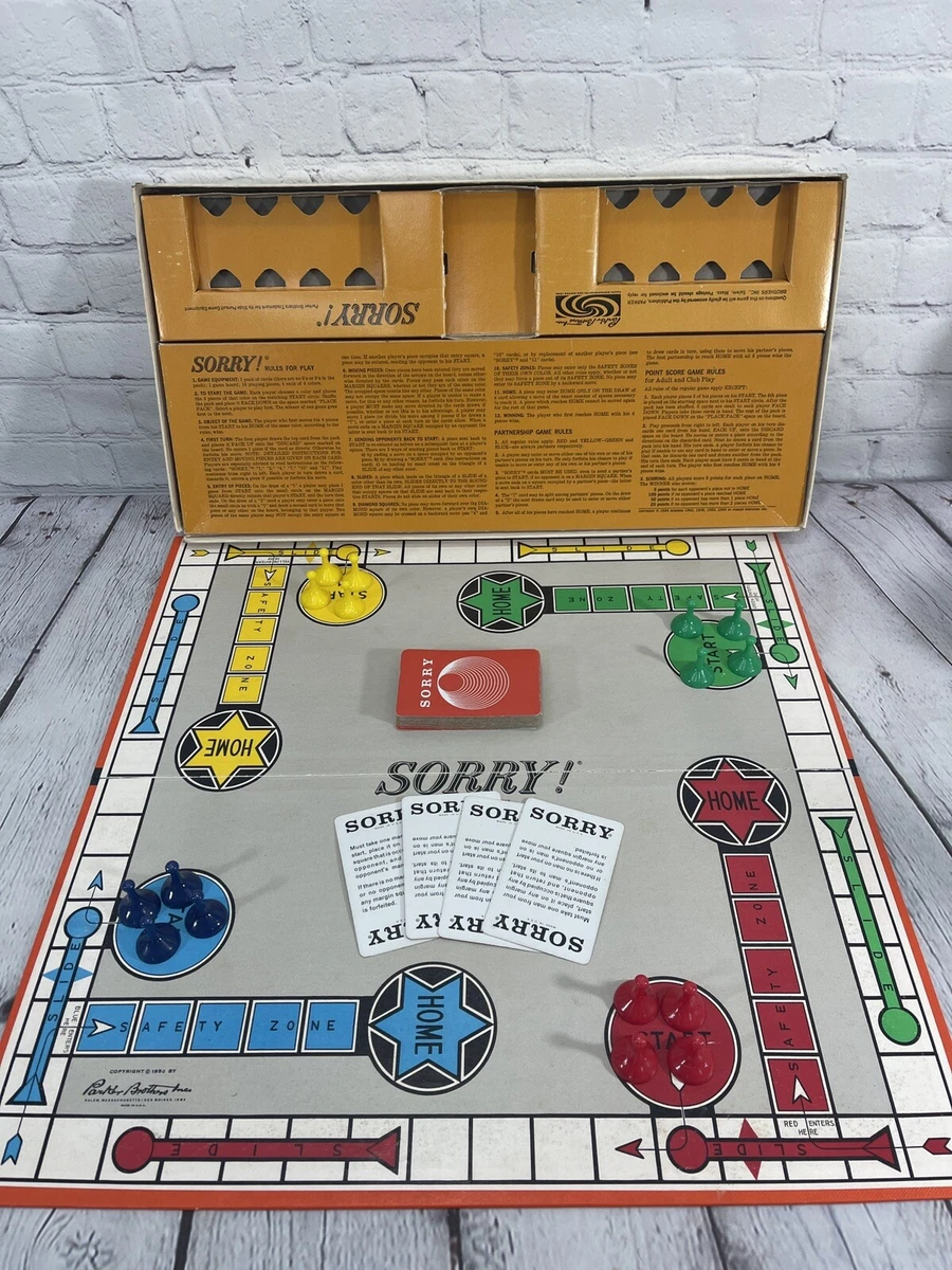 Sorry Game Rules
