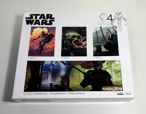 Star Wars Mandalorian 4-in-1 Multipack Puzzle Set NEW | eBay