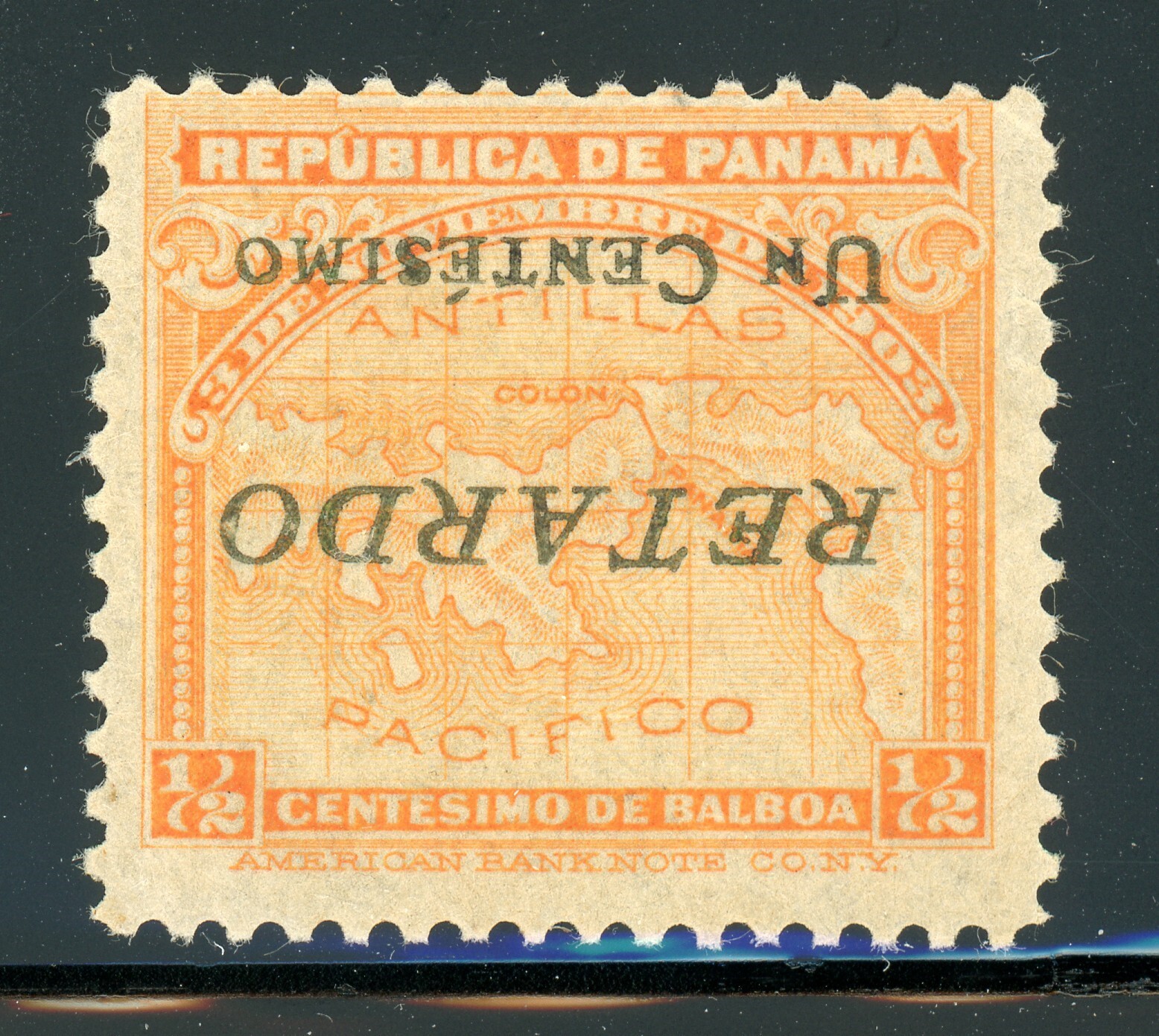 PANAMA MNG Selections: Scott #I6c 1c/½c MAP INVERTED SCHG $$$ | eBay