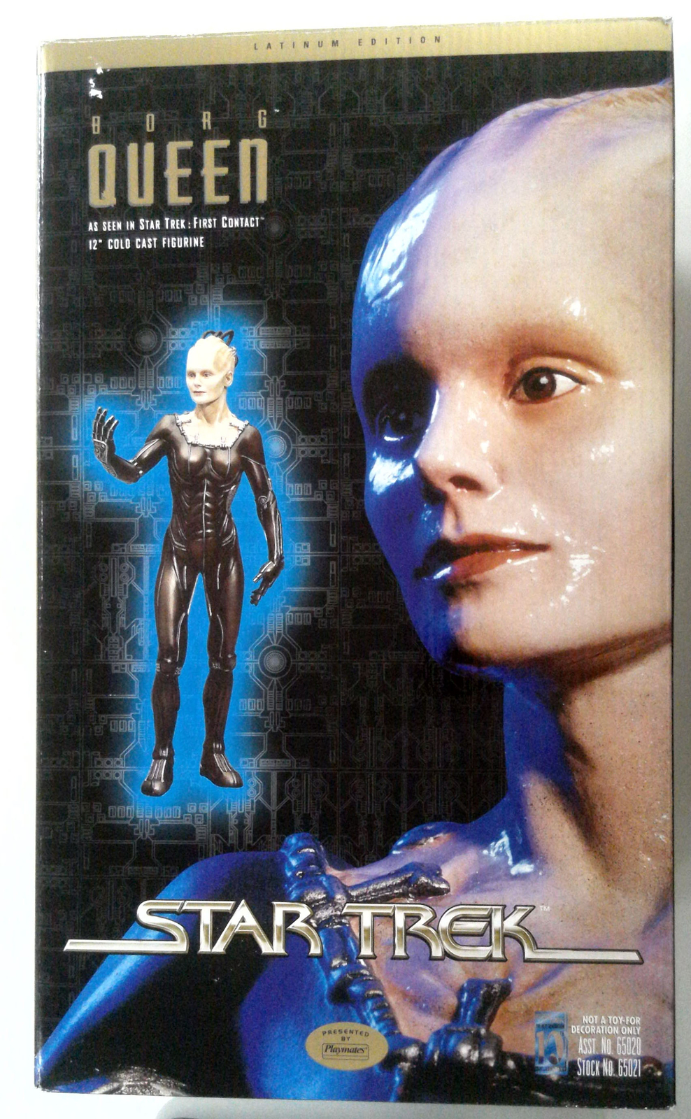 1x RJ0030: Star Trek: Latinum Edition: Borg Queen: 12" Cold Cast ...