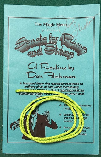 Autographed Dan Fleshman Sonata For Ring And String | eBay