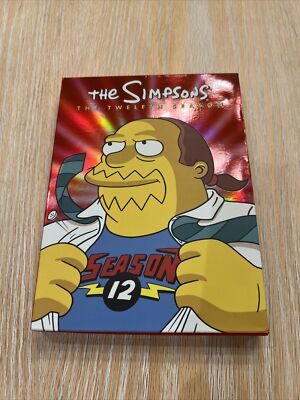 The Simpsons The Complete Twelfth Season 12 (DVD) TV Series Boxset Good ...