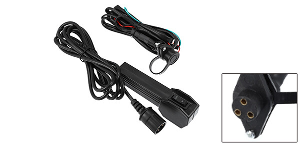 12V Winch Corded Hand Controller Remote Control Rocker Switch Custom ...