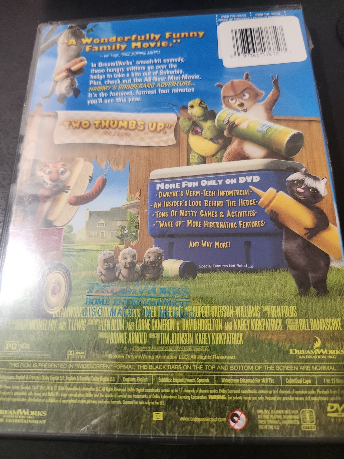 Over the Hedge (DVD, 2006, Widescreen Version Checkpoint) for sale ...