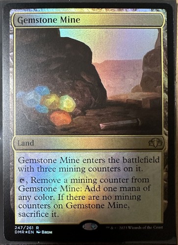 mtg magic Gemstone Mine de gemmes FOIL ENGLISH dominaria remastered | eBay