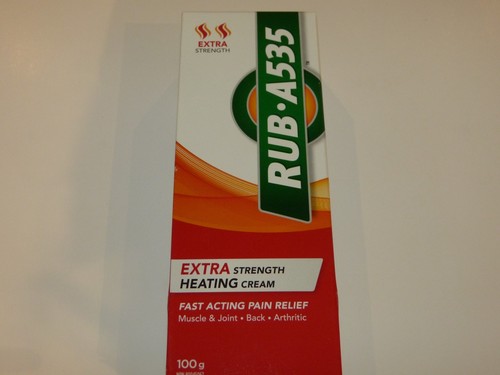 Rub A535 Extra Strength Heating Cream Muscle, Joint, Back, Arthritis ...
