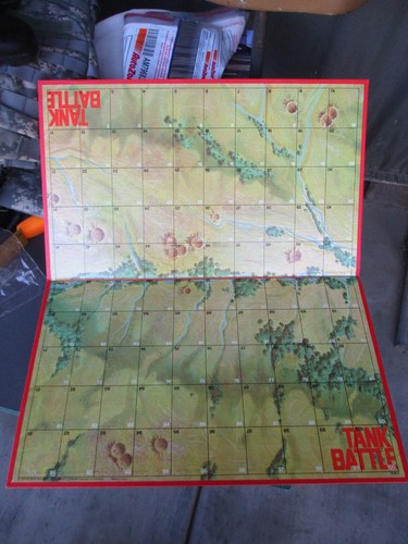 Vtg 1975 MB TANK BATTLE Board Game Replacement Pieces: GAME BOARD | eBay