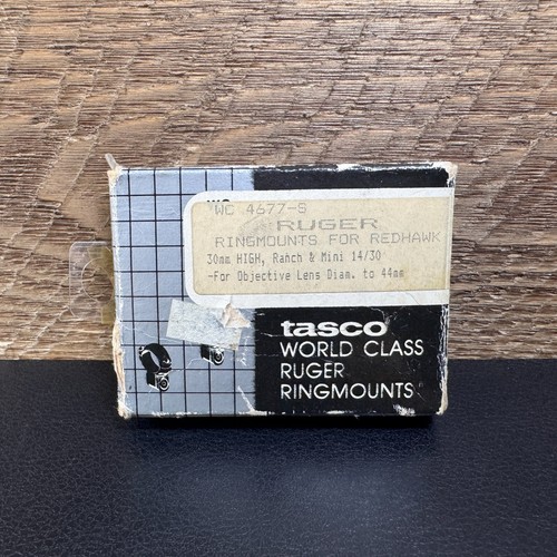 Tasco World Class Ruger Scope Ring Mounts 30mm 4677-S Redhawk Ranch ...