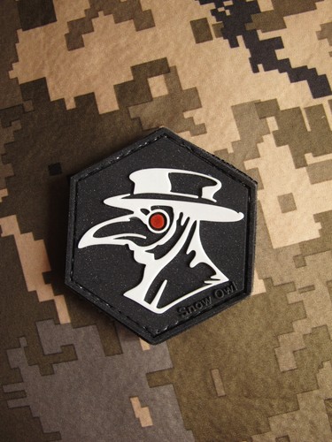 PLAGUE DOCTOR PVC 3D TACTICAL MORALE PATCH | eBay