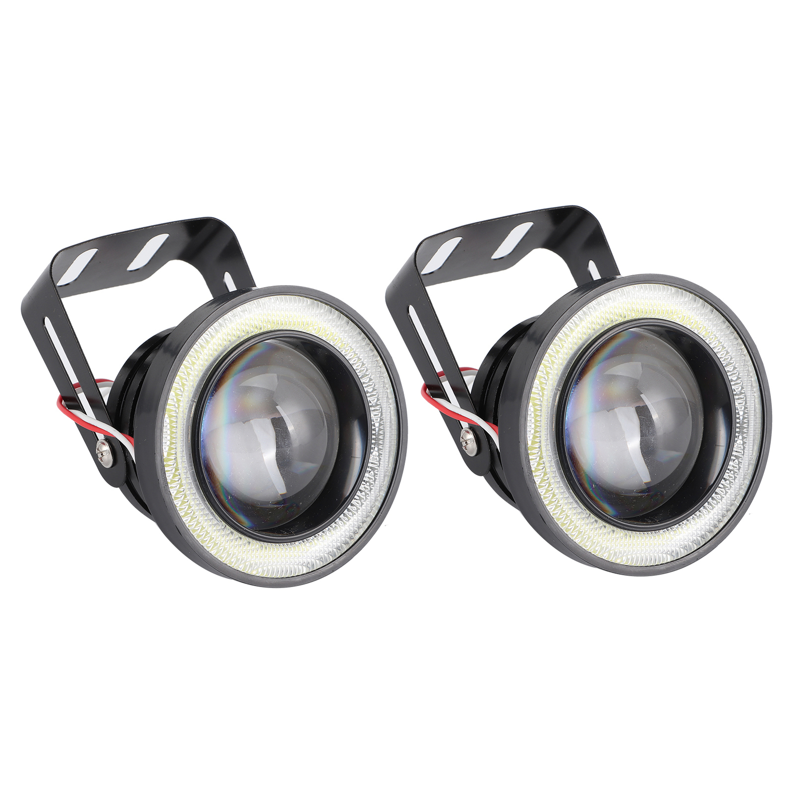 3in LED Car Angel Eyes Fog Light High Brightness IP65 Waterproof DC 12V ...