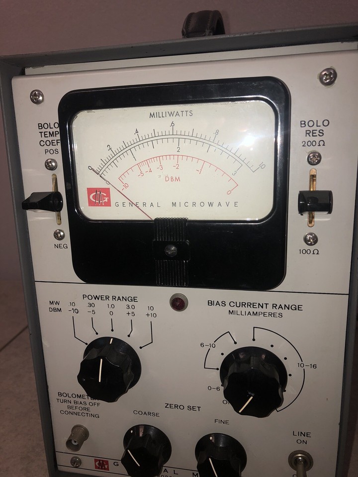 General Microwave Model 451 Power Meter, Test Set, RF Power TS-779 B/U ...