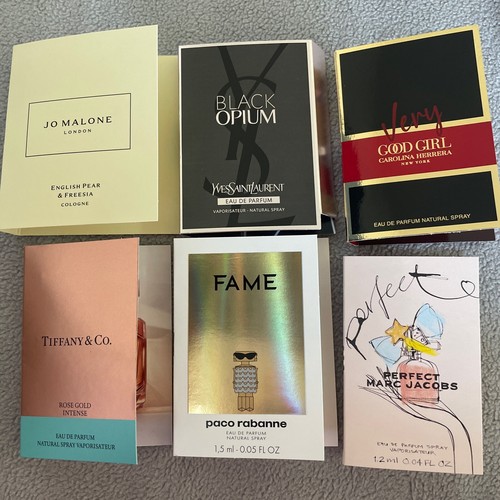 Sample Parfum Lot Malone Tiffany Poco Rabanne Marc Jacobs Carolina ...