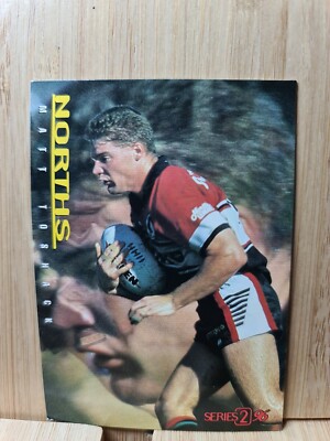 MATT TOSHACK🏆1996 Dynamic #97 Series 2 Rugby League NRL Card 🏆NORTHS ...