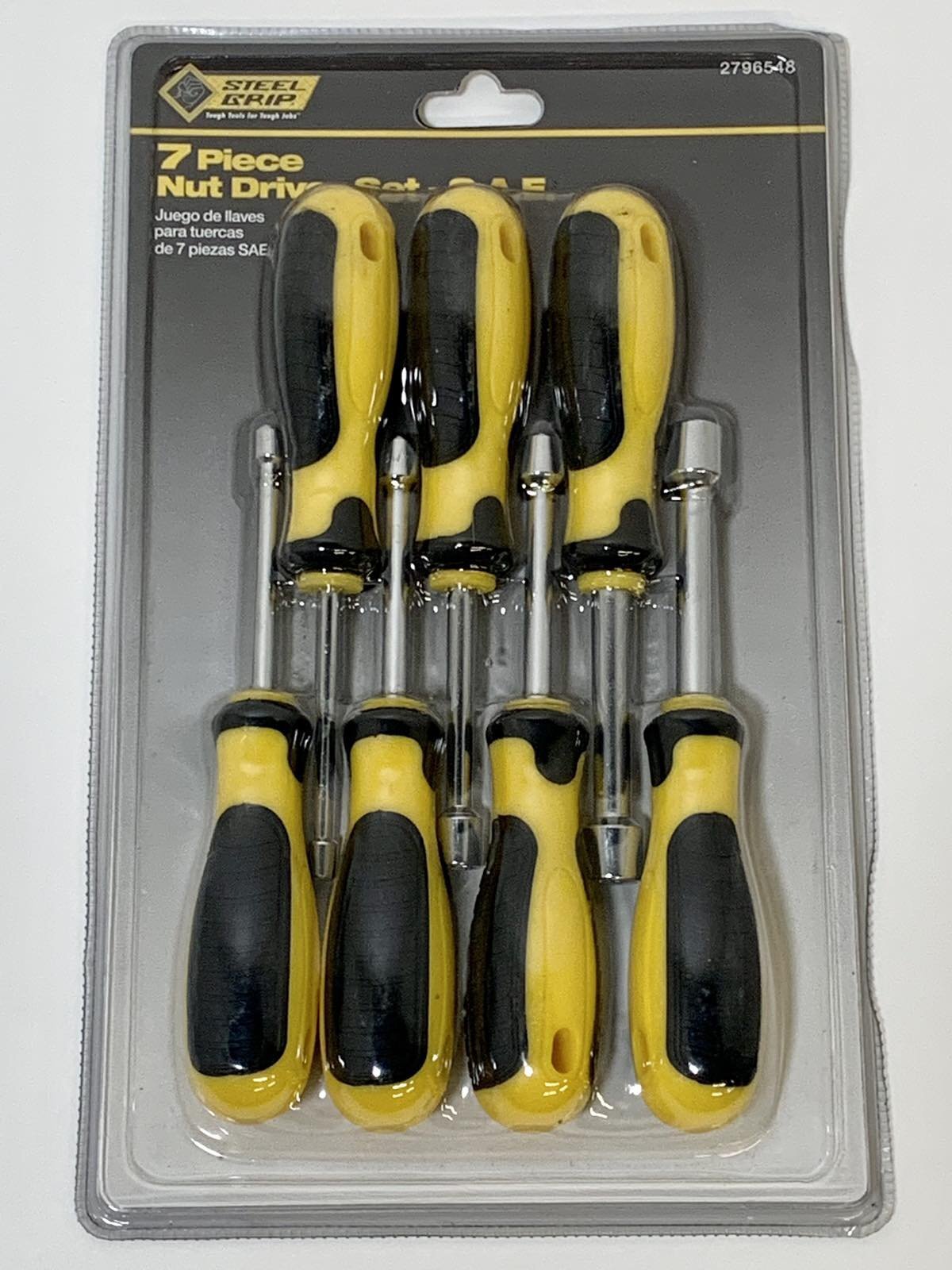 Steel Grip 7 piece Nut Driver Set - Yellow-Black | eBay