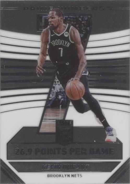 2021-22 Donruss Elite - Prime Numbers Kevin Durant #8 for sale online ...