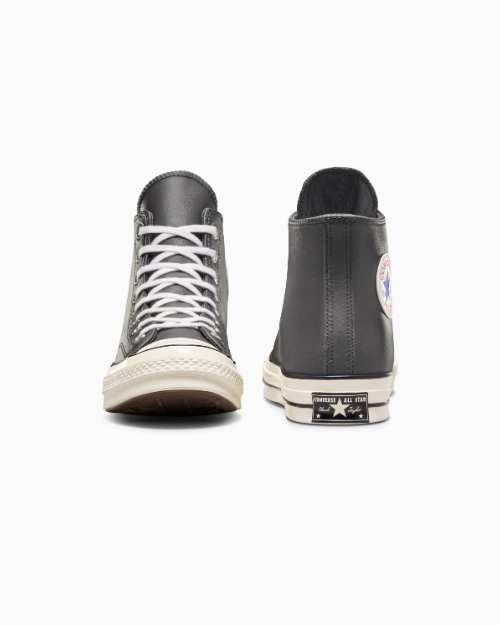 Converse Chuck 70 Heritage Color Leather Sneakers Dark Matter A09479C ...