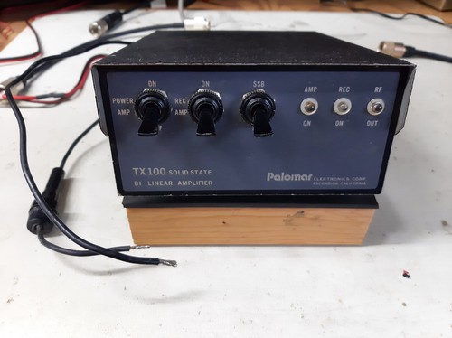 Palomar TX-100 Ham Radio Linear Amplifier Tested And Sold As Is No ...