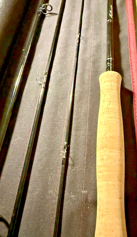 Scott S3 9 Foot 6 Inch #6 Graphite 4 Piece Trout Fly Rod with Travel ...