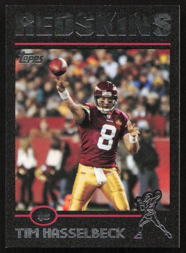 2004 Topps Black Tim Hasselbeck /150 Washington Redskins #172 | eBay