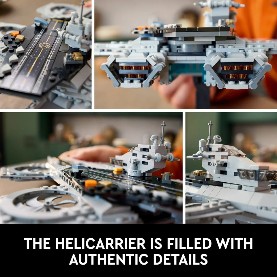 LEGO MARVEL Super Heroes: The Avengers Helicarrier (76295) 673419394352 ...
