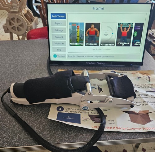 Motus Nova Kinetic Muscles Hand - Arm Rehabilitation System In Original ...