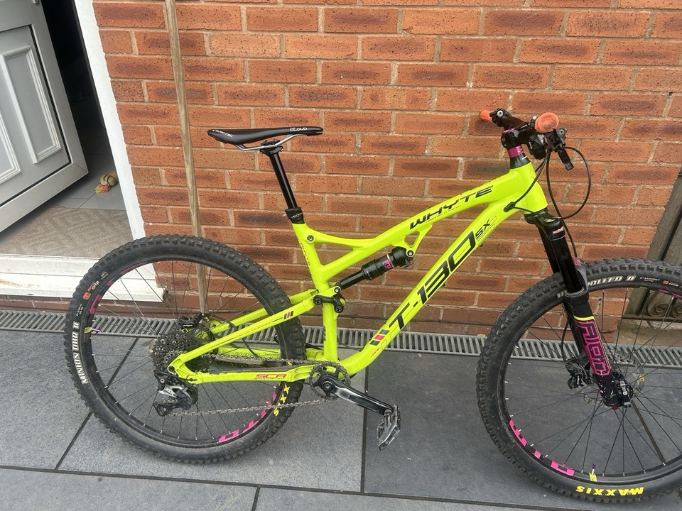 Whyte T-130 SR Full Suspension Mountain Bike Medium 27.5 with A Dropper Post | eBay UK