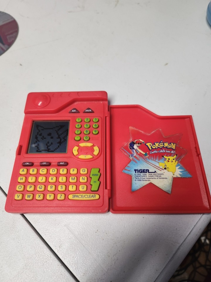 Pokemon Pokedex Vintage 1999 Tiger Handheld Toy Tested Working | eBay