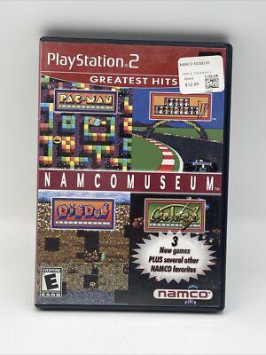 Namco Museum (Sony PlayStation 2 PS2, 2001) Complete 722674021098| eBay