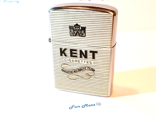 UNFIRED NOS KENT FLIP TOP LIGHTER / Clean, Looks & Works Great / VHTF ...