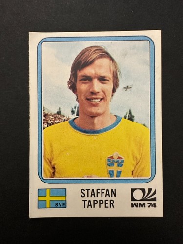 CALCIATORI PANINI WORLD CUP MUNCHEN 74 -N. 276 STAFFAN TAPPER SVERIGE ...