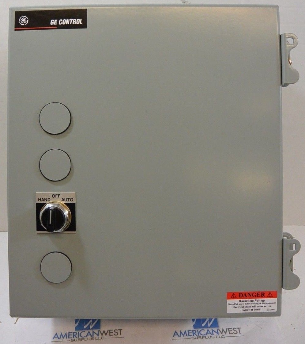 GE Electrically Held Lighting Contactor CR460B CR463L20AJA14A0 Nema 1 ...