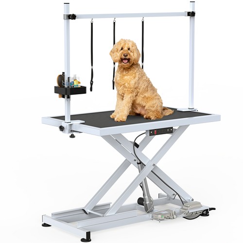 X-Lift Hydraulic Pet Dog Grooming Table Heavy Duty For Large Dogs W ...