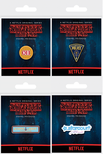 Stranger Things Enamel Pin Badge Collectable Official Licensed Netflix ...