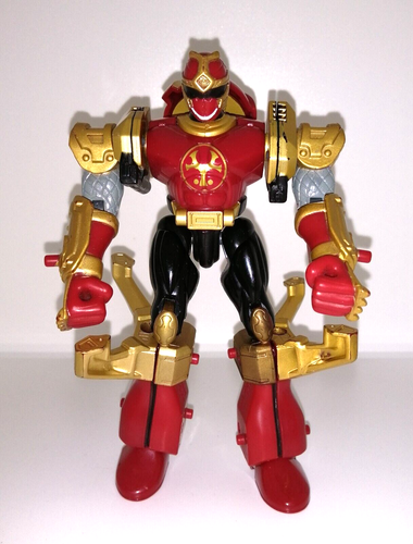 2002 Power Rangers Ninja Storm Bandai Triple Zord Red Crimson ...