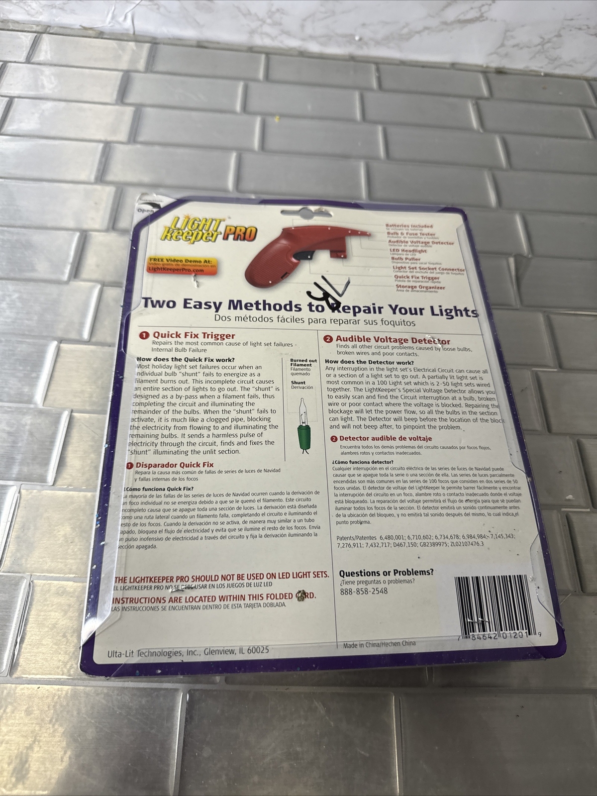 NEW Light Keeper Pro Incandescent Light Set Repair Tool Holiday ...