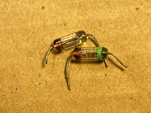 2 Rare Vintage 1965 Amperex 1N54 Germanium Diodes for amplifier | eBay UK