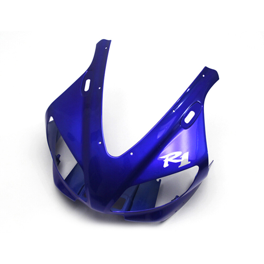 Gloss Blue Upper Front Nose ABS Plastic Fairing Cowl For YZF R1 1998 ...